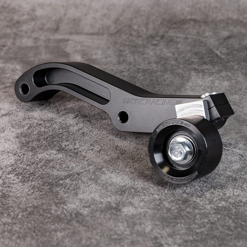 Single Pulley Belt Tension Adjuster Bracket - MercRacing