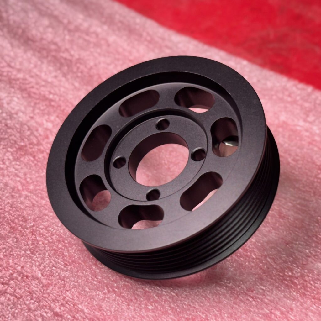 4 inch TVS supercharger pulley for MercRacing kits